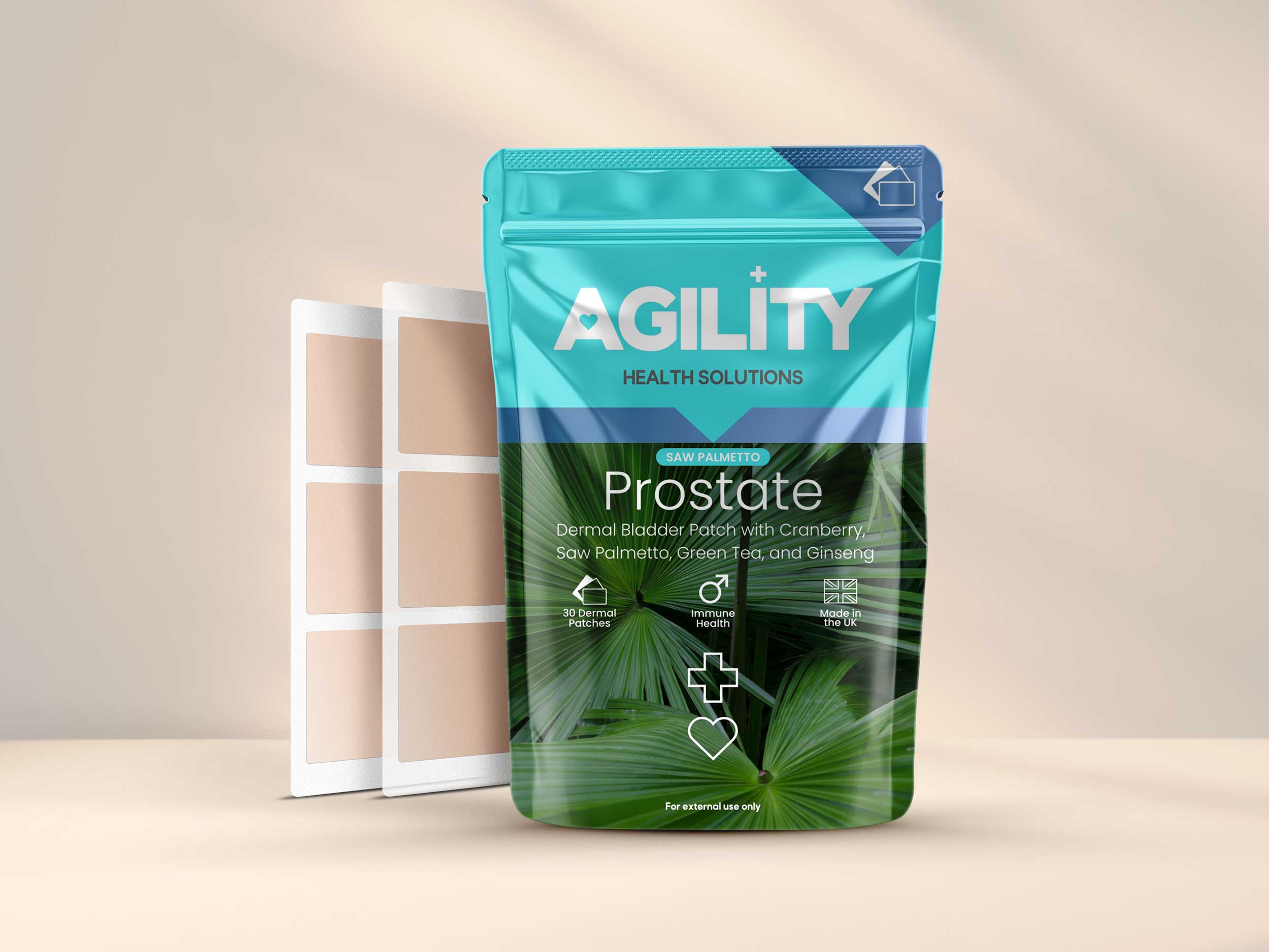 Biovit Prostate Dermal Patch - Cranberry & Natural Extracts | Agility ...